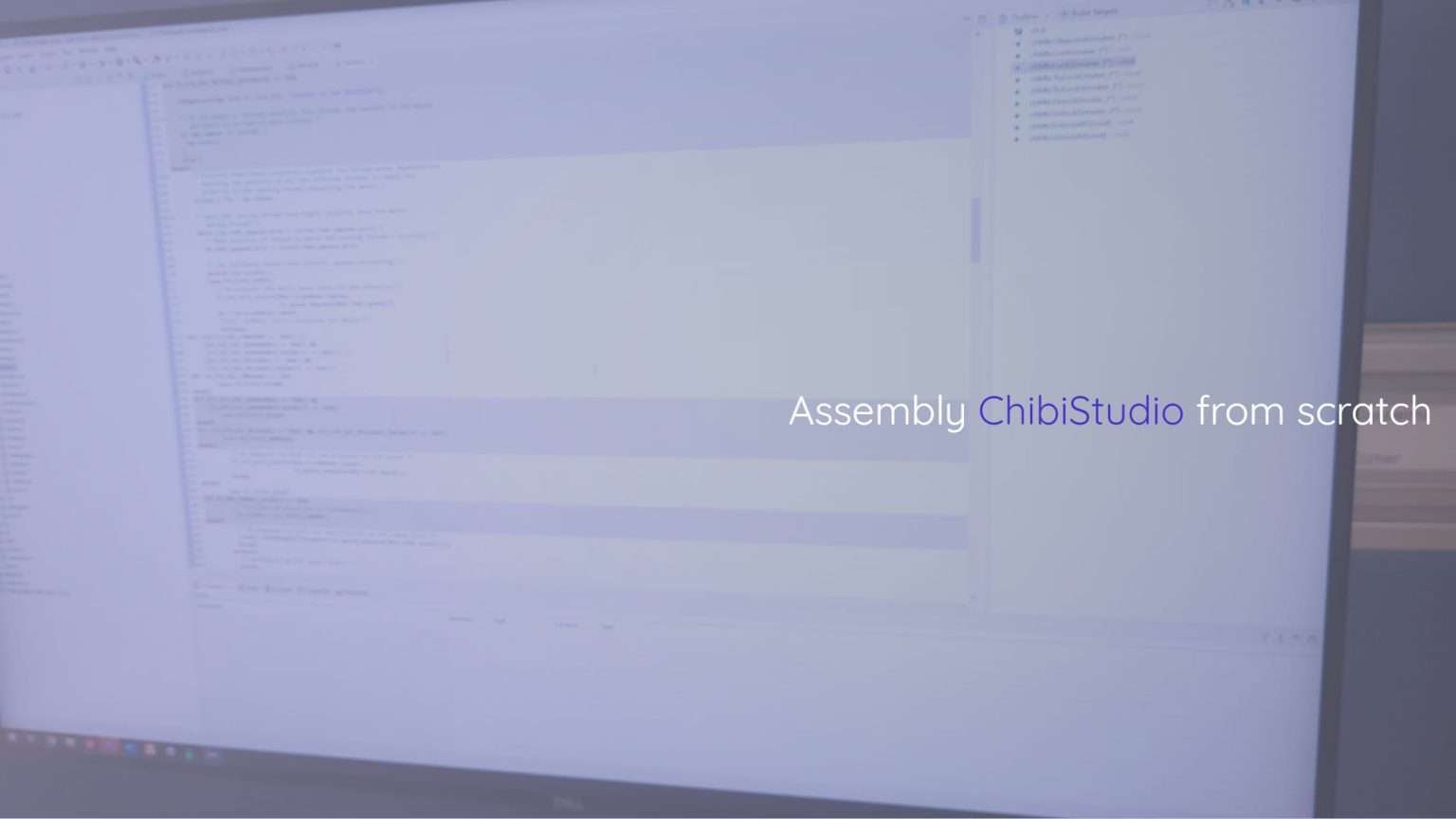 Assembling ChibiStudio from scratch